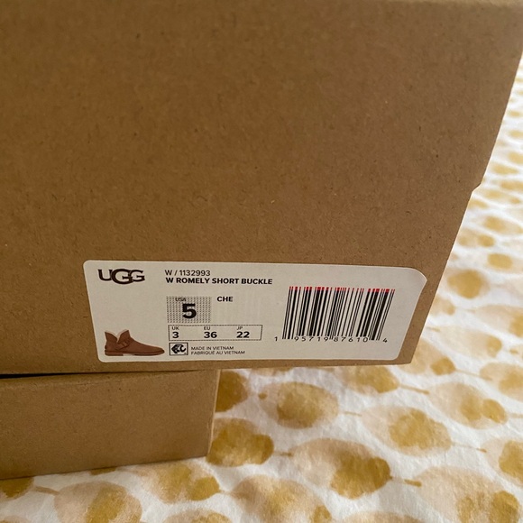 UGG | Shoes | Ugg Romely Buckle Boots Chestnut | Poshmark